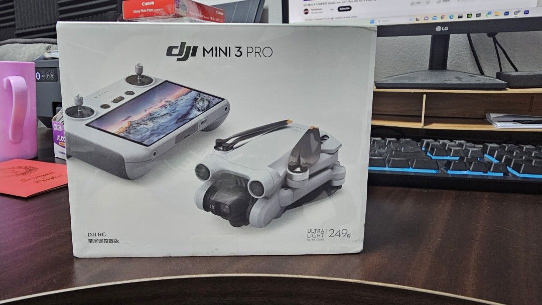Dji Mini 3pro ( RC Controller), Photography, Drones on Carousell