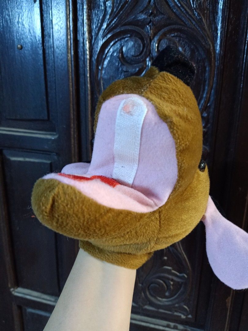 DOG HAND PUPPET, Hobbies & Toys, Toys & Games on Carousell