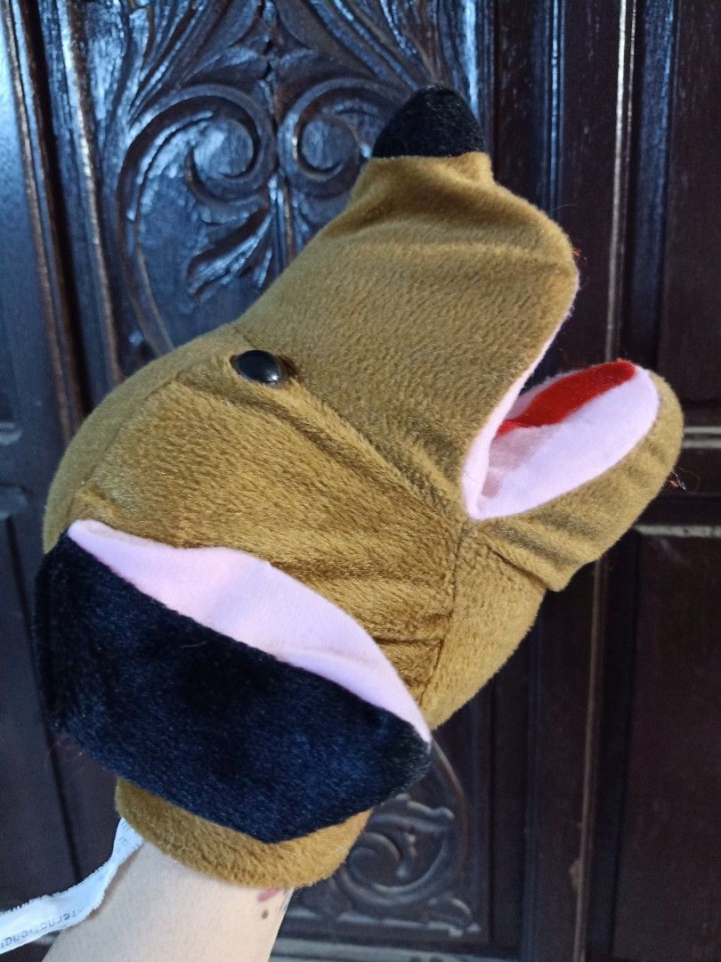 DOG HAND PUPPET, Hobbies & Toys, Toys & Games on Carousell