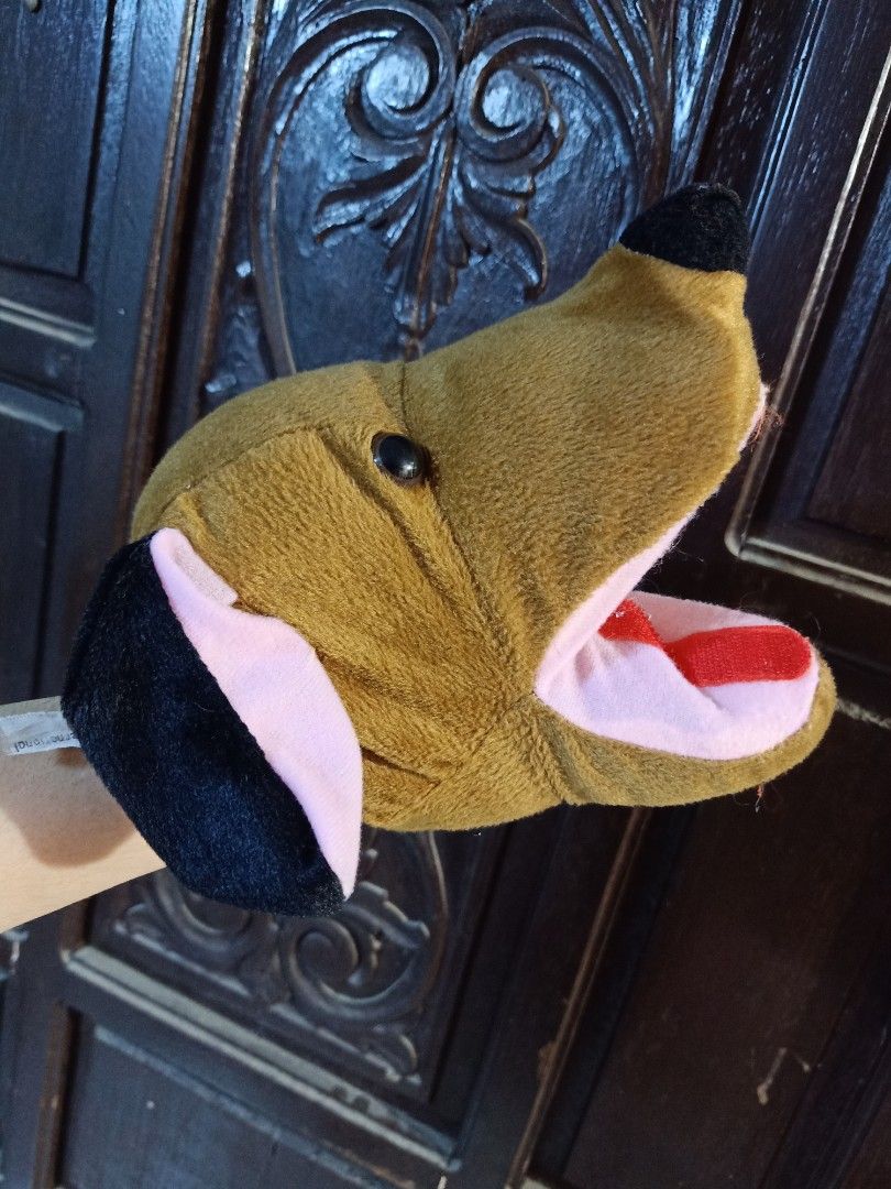 DOG HAND PUPPET, Hobbies & Toys, Toys & Games on Carousell