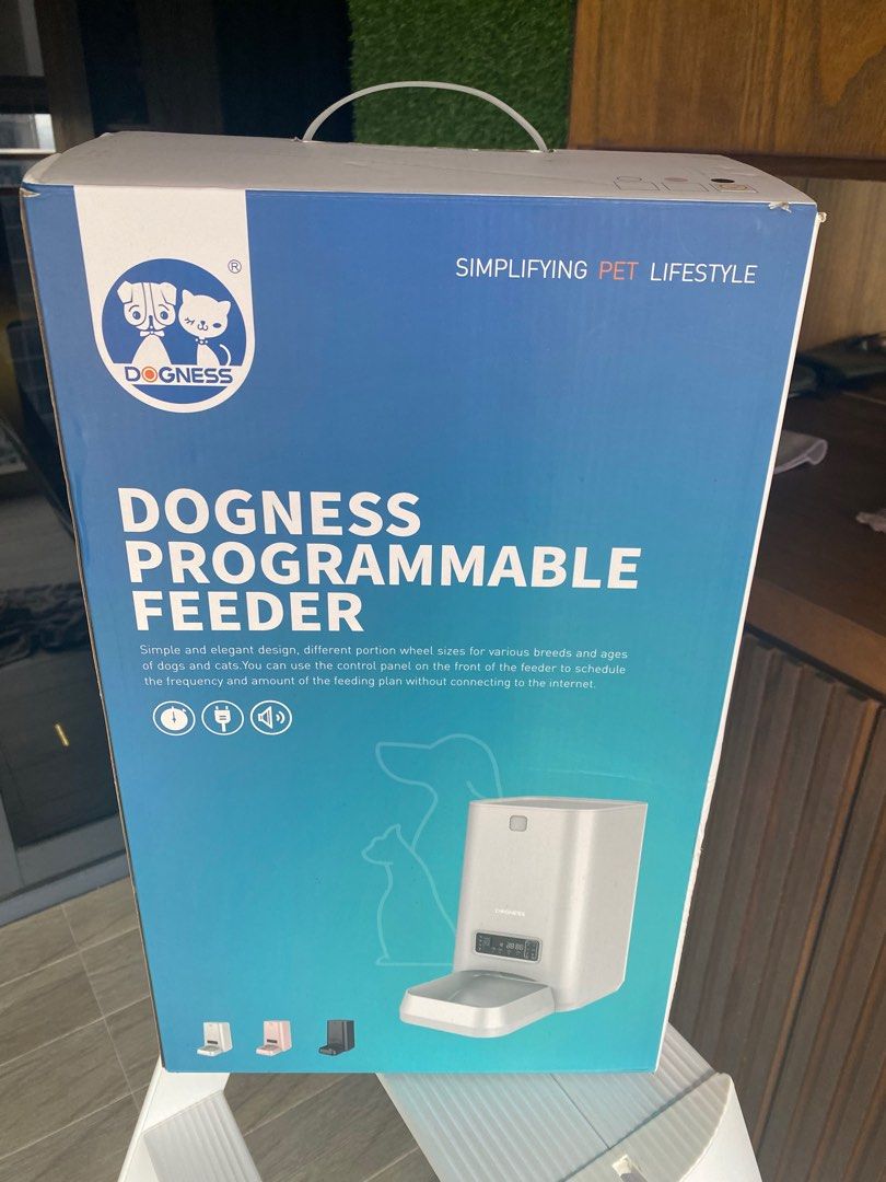 Dogness Intelligent Feeder, Pet Supplies, Homes & Other Pet Accessories ...