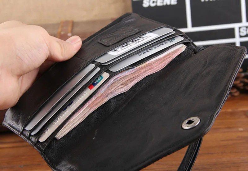 dompet tangan panjang bergaya retro, eksklusif, dan kreatif yang ...
