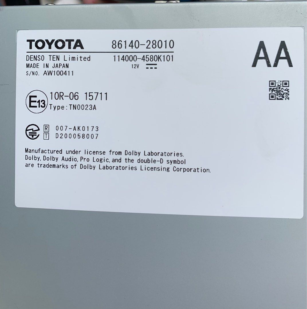 Double din /Car new touch screen radio toyota, Car Accessories ...