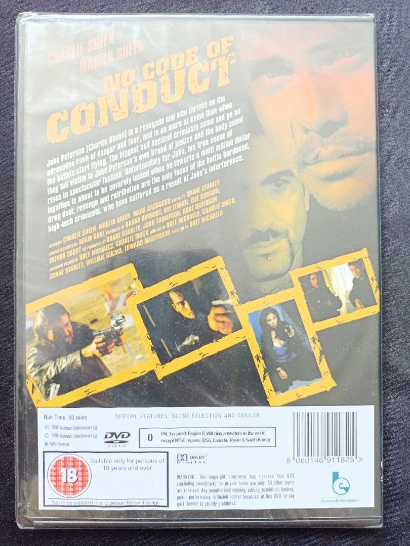 DVD No Code Of Conduct, Hobbies & Toys, Music & Media, CDs & DVDs on ...