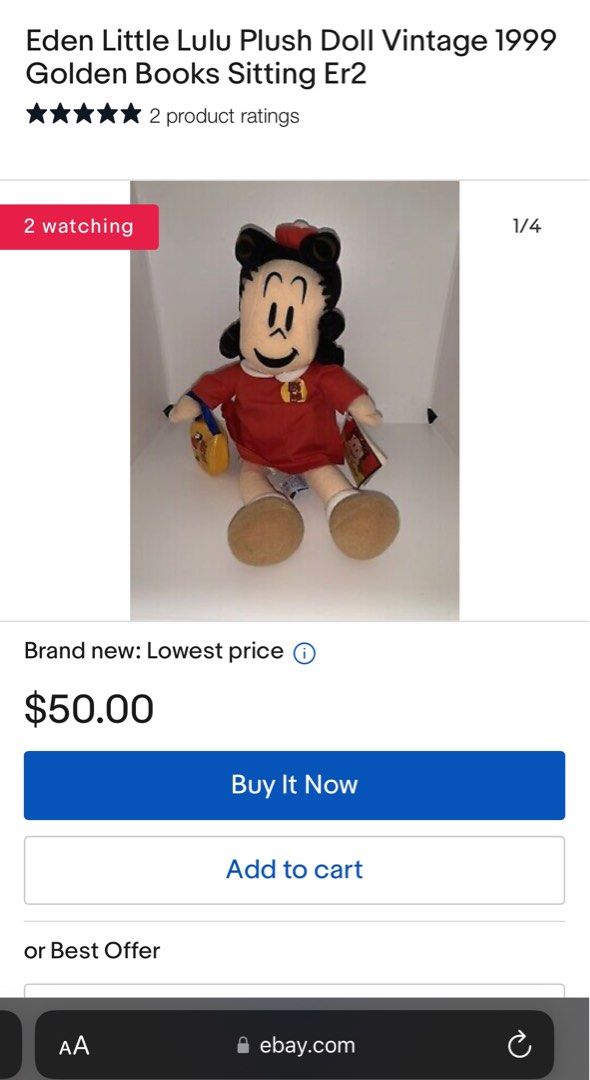 Eden Little Lulu Plush Doll Vintage 1999, Hobbies & Toys, Toys & Games ... Eden Little Lulu Plush Doll Vintage 1999, Hobbies & Toys, Toys & Games ...