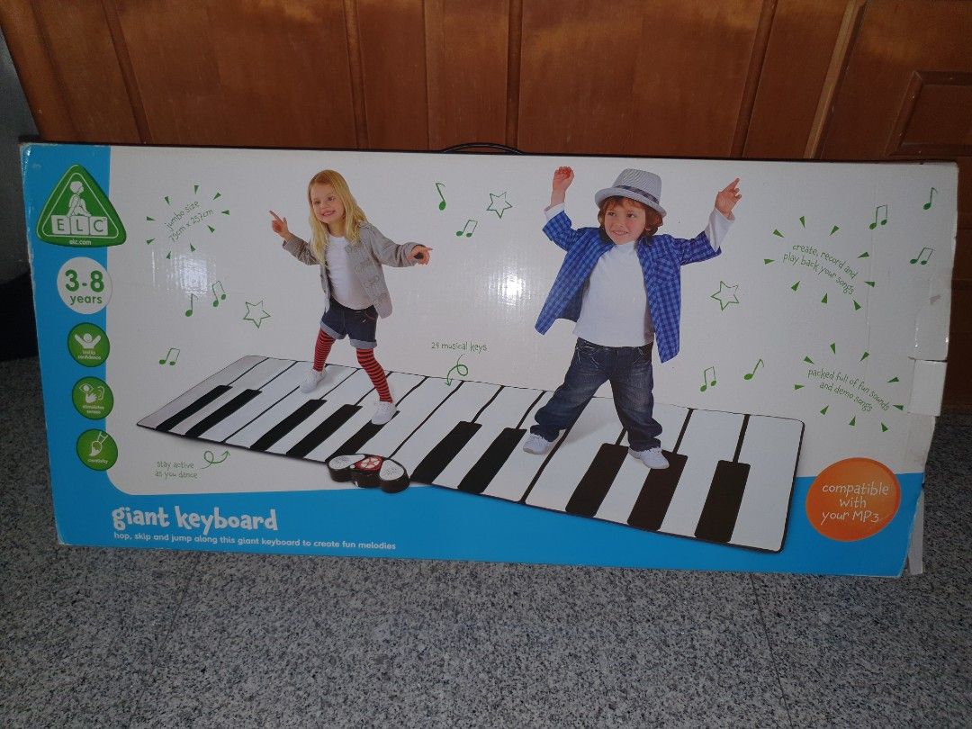 ELC Giant Keyboard, Hobbies & Toys, Music & Media, Musical Instruments ...
