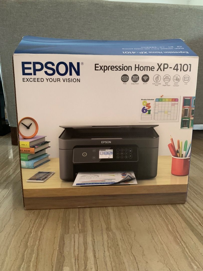 Epson XP-4101, Computers & Tech, Printers, Scanners & Copiers on Carousell