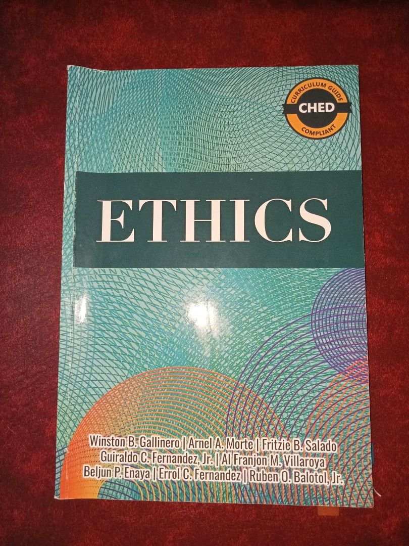 CHED Ethics (College Book), Hobbies & Toys, Books & Magazines ...