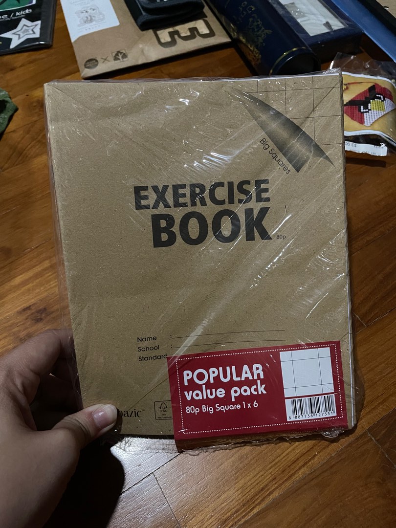 Exercise Books School Children Big Square Popular Kids, Hobbies & Toys ...