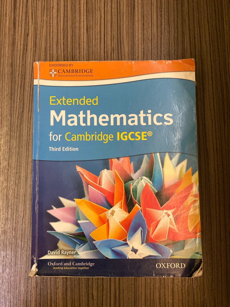Extended Mathematics for Cambridge IGCSE, Hobbies & Toys, Books ...