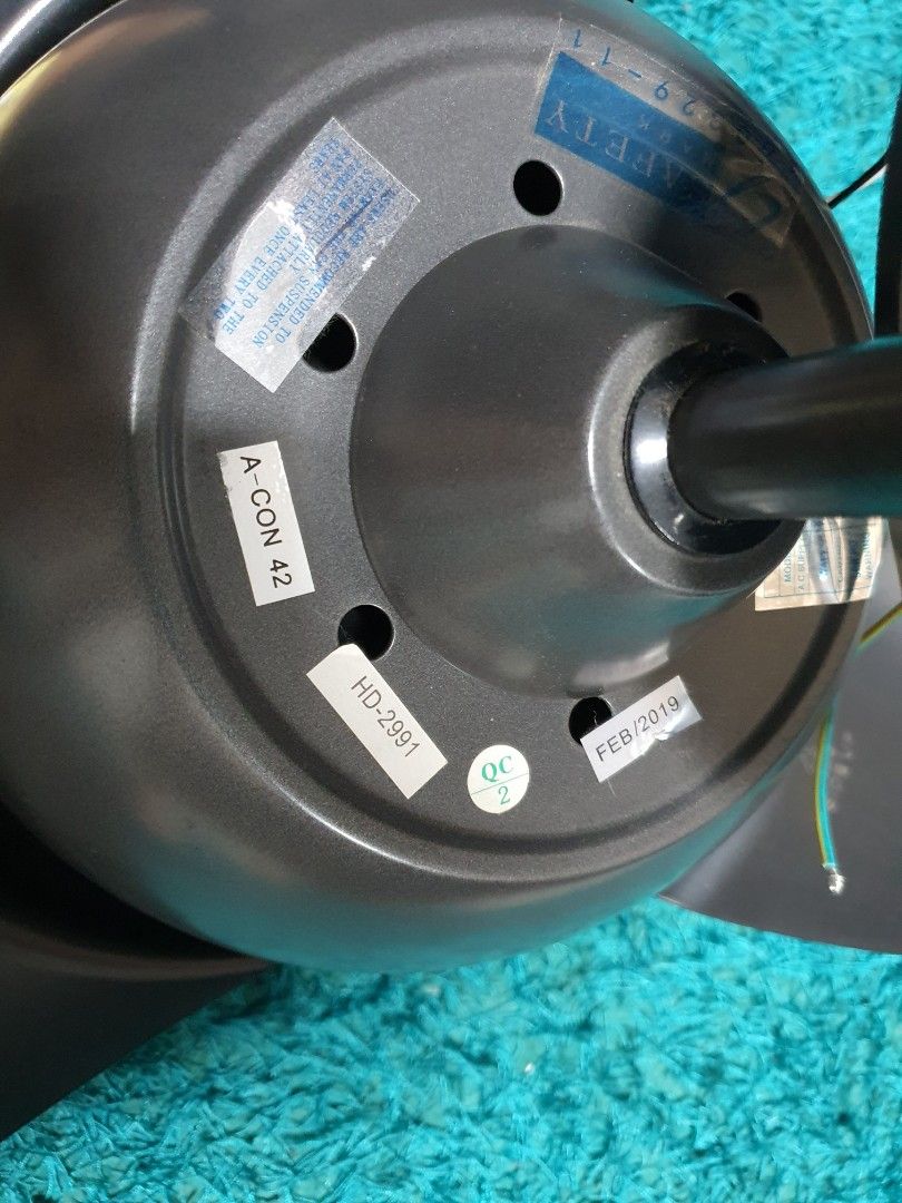 Fanco A-con 42 E27, Furniture & Home Living, Lighting & Fans, Fans on ...