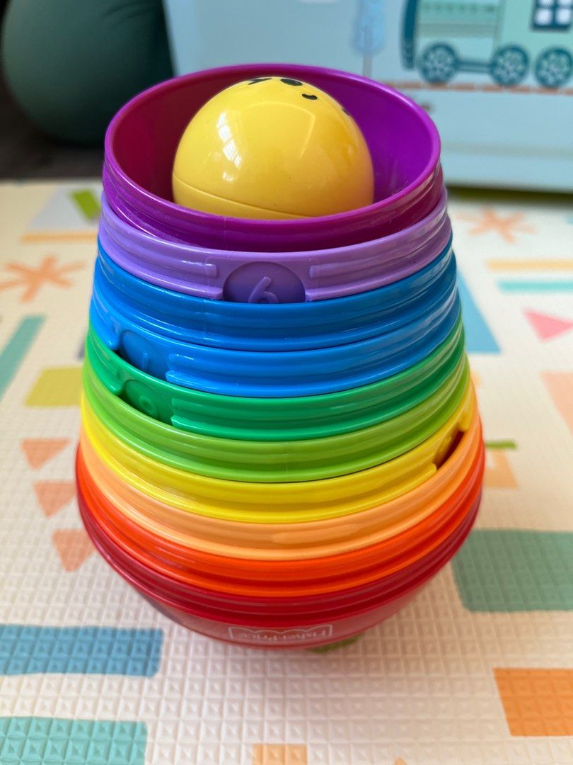 Fisher Price Stack and Roll Cups, Babies & Kids, Infant Playtime on ...