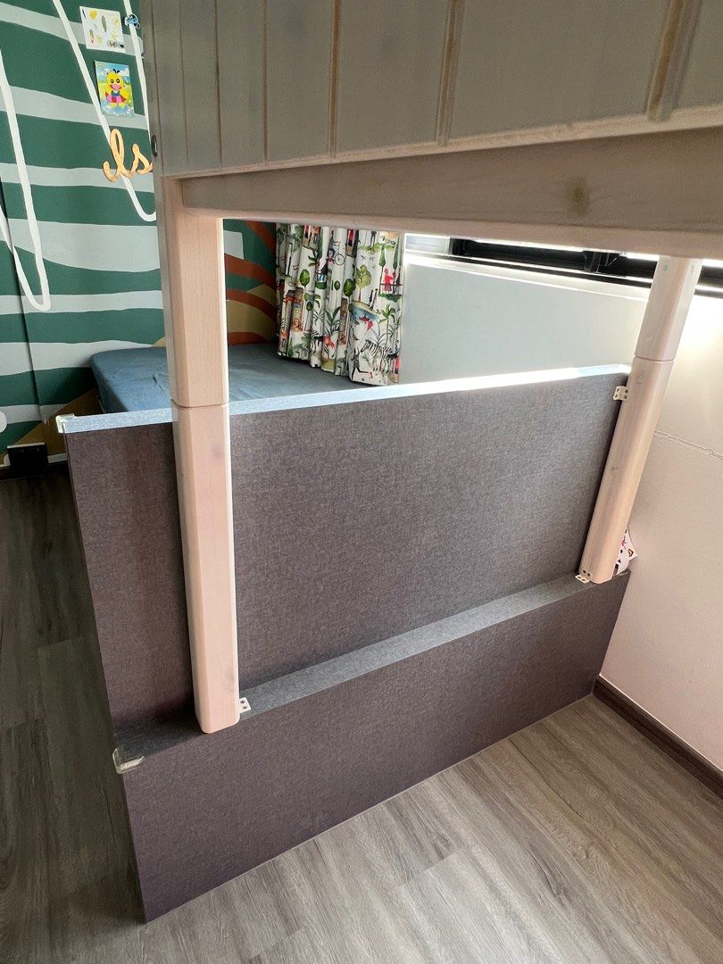 Flexa Mid-High Loft House Bed, Babies & Kids, Baby Nursery & Kids ...