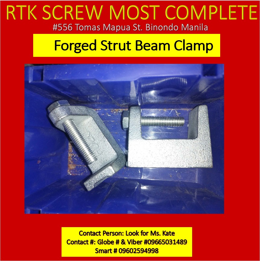 Forged Strut Beam Clamp, Commercial & Industrial, Construction Tools ...