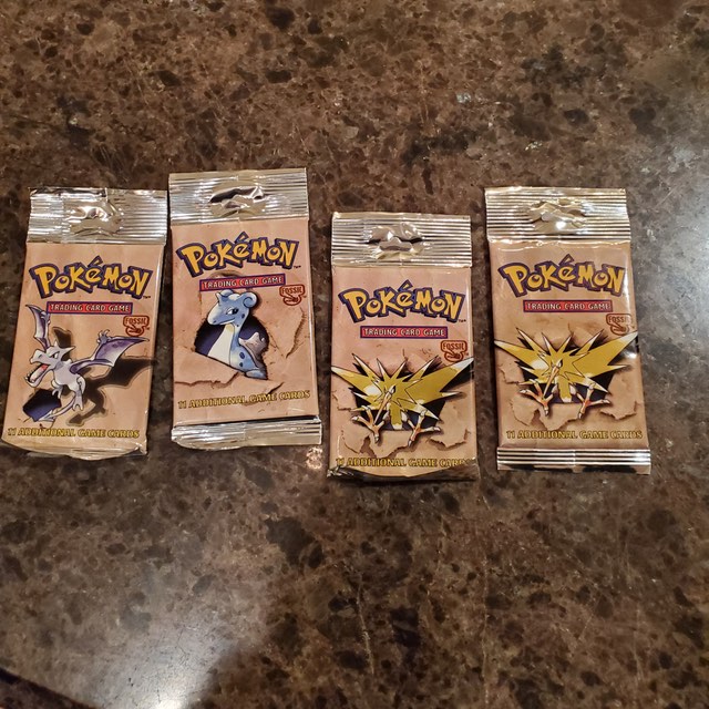Fossil Pokémon packs, Hobbies & Toys, Memorabilia & Collectibles ...