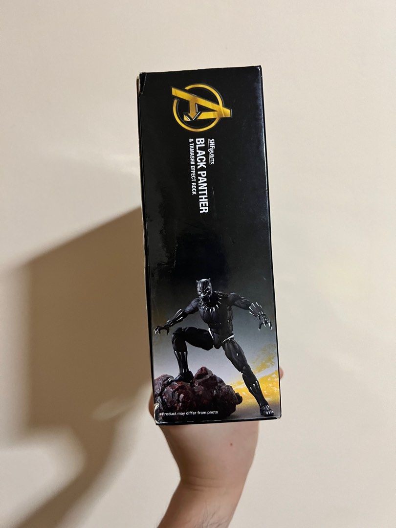 (FREE COURIER) SHF SH FIGUARTS BLACK PANTHER CHADWICK BOSEMAN FROM ...