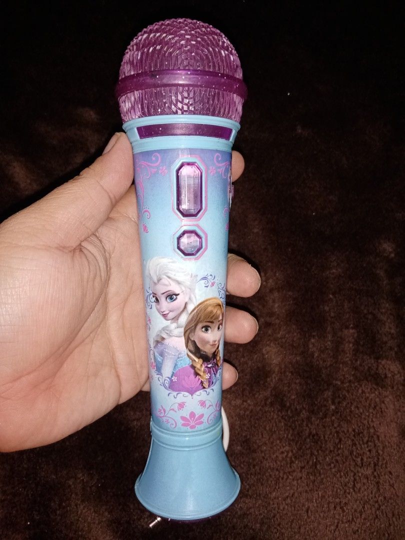 Frozen mic, Hobbies & Toys, Memorabilia & Collectibles, Fan Merchandise ...