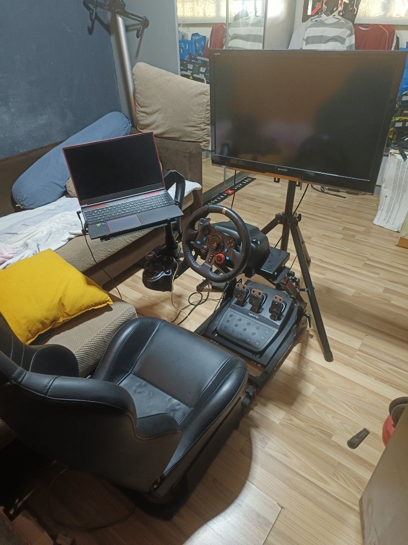 G29 Sim Racing Rig, Video Gaming, Gaming Accessories, Controllers on ...