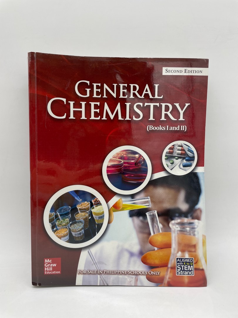 General Chemistry (Book 1 and 2) on Carousell