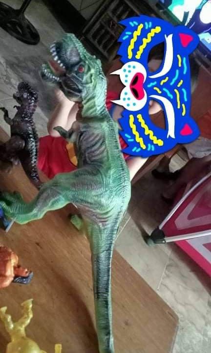 GIANT TREX RUBBERIZED TOY WITH SOUND, Hobbies & Toys, Toys & Games on ...