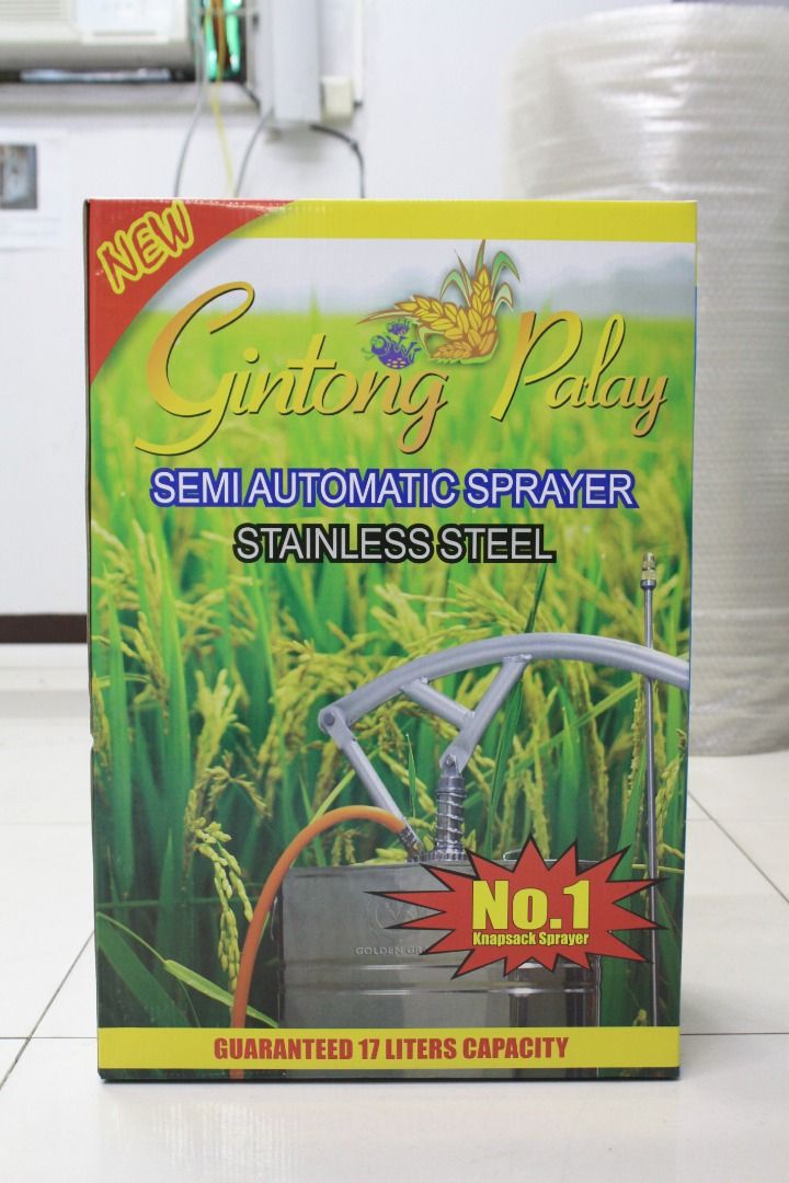 Sakae Fuji Gintong Palay Tungho Semi-Automatic Sprayer SM-18 ...