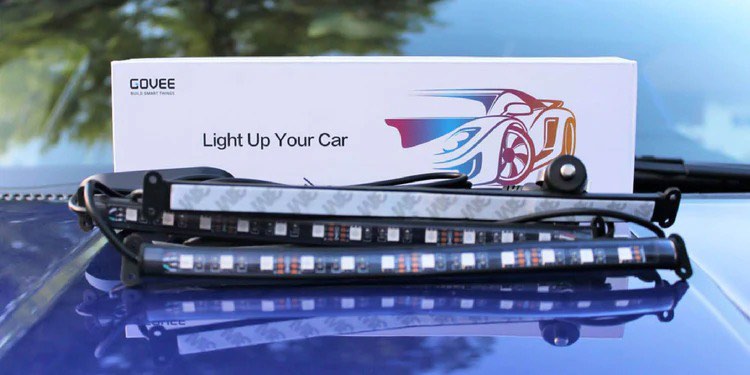 Govee RGBIC CAR Led Strip Light, 汽車配件, 其他 - Carousell