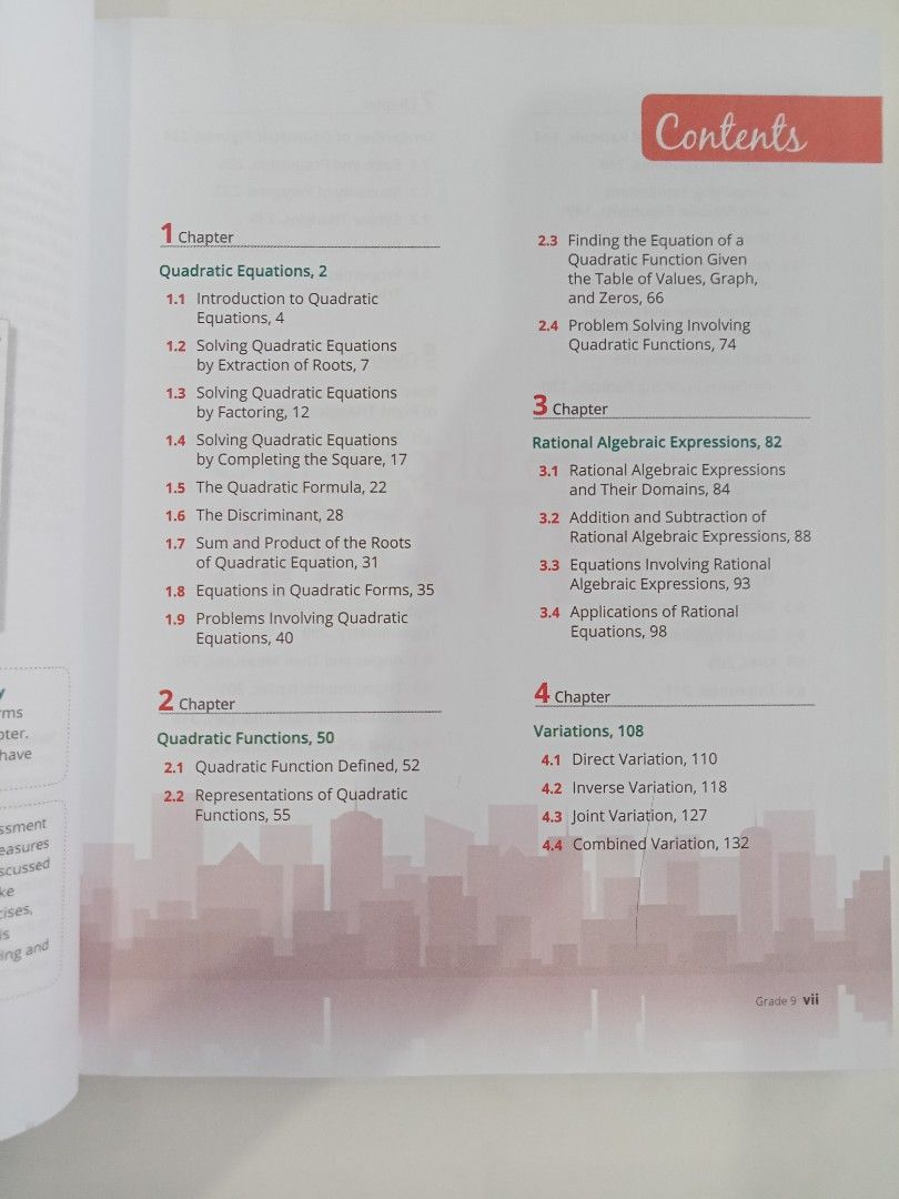 Grade 9 and Grade 10 Our World of Math VIBAL Textbooks High School Math Book, Hobbies & Toys ...