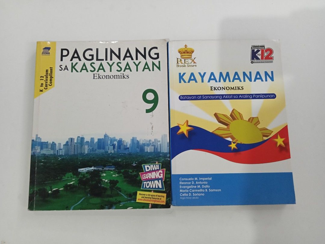 Grade 9 Ekonomiks Araling Panlipunan Books Paglinang sa Kasaysayan and ...