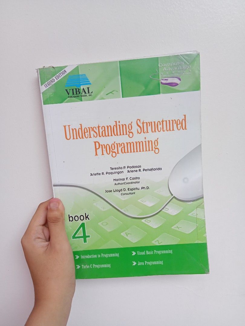 Grade 9 Understanding Structured Programming VIBAL Computer Textbook ...