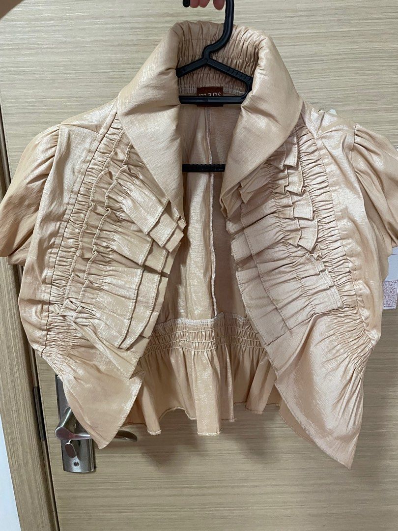 graduation/ninang bolero top on Carousell