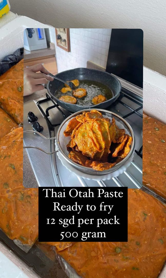 Halal Thai Otah Fish Cake, Food & Drinks, Chilled & Frozen Food on ...