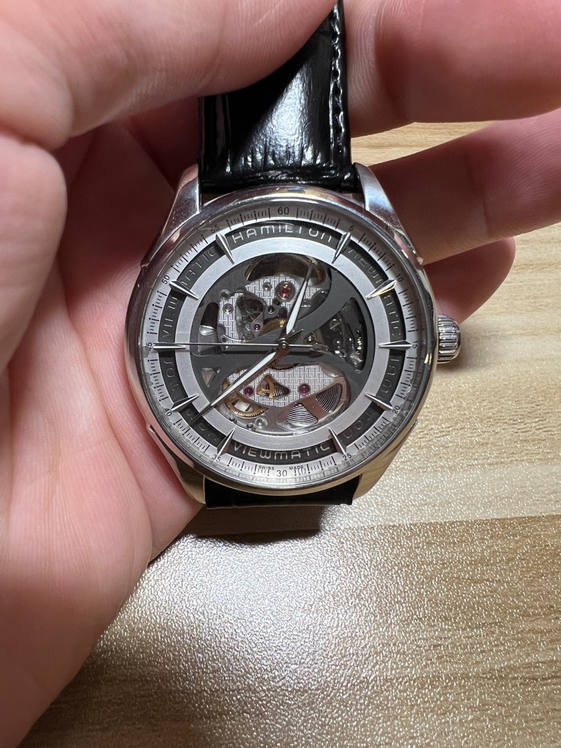 Hamilton viewmatic Jazzmaster Skeleton gent auto, Men's Fashion ...