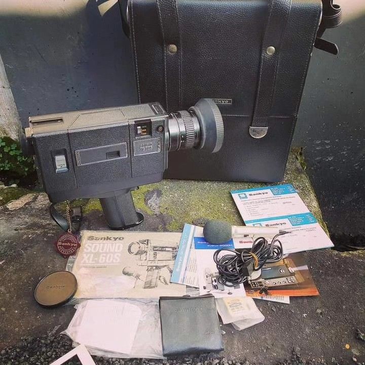 Handycam Vidio kamera sankyo sound XL-60s Made in Japan on Carousell