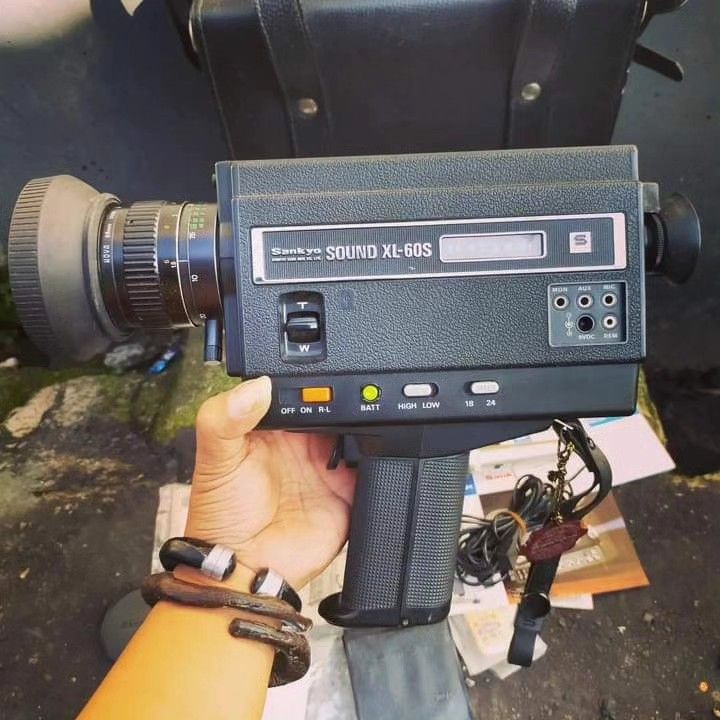 Handycam Vidio kamera sankyo sound XL-60s Made in Japan, Fotografi di ...