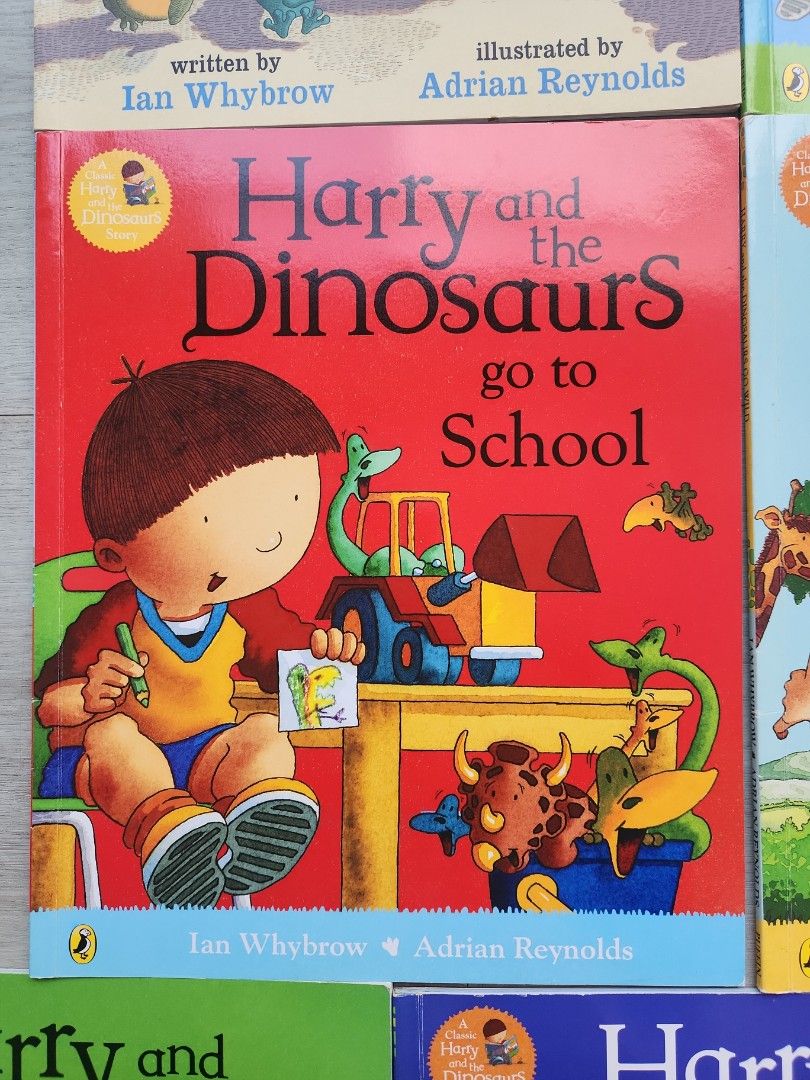 Harry and the Dinosaurs, by Ian Whybrow & Adrian Reynolds, Hobbies ...