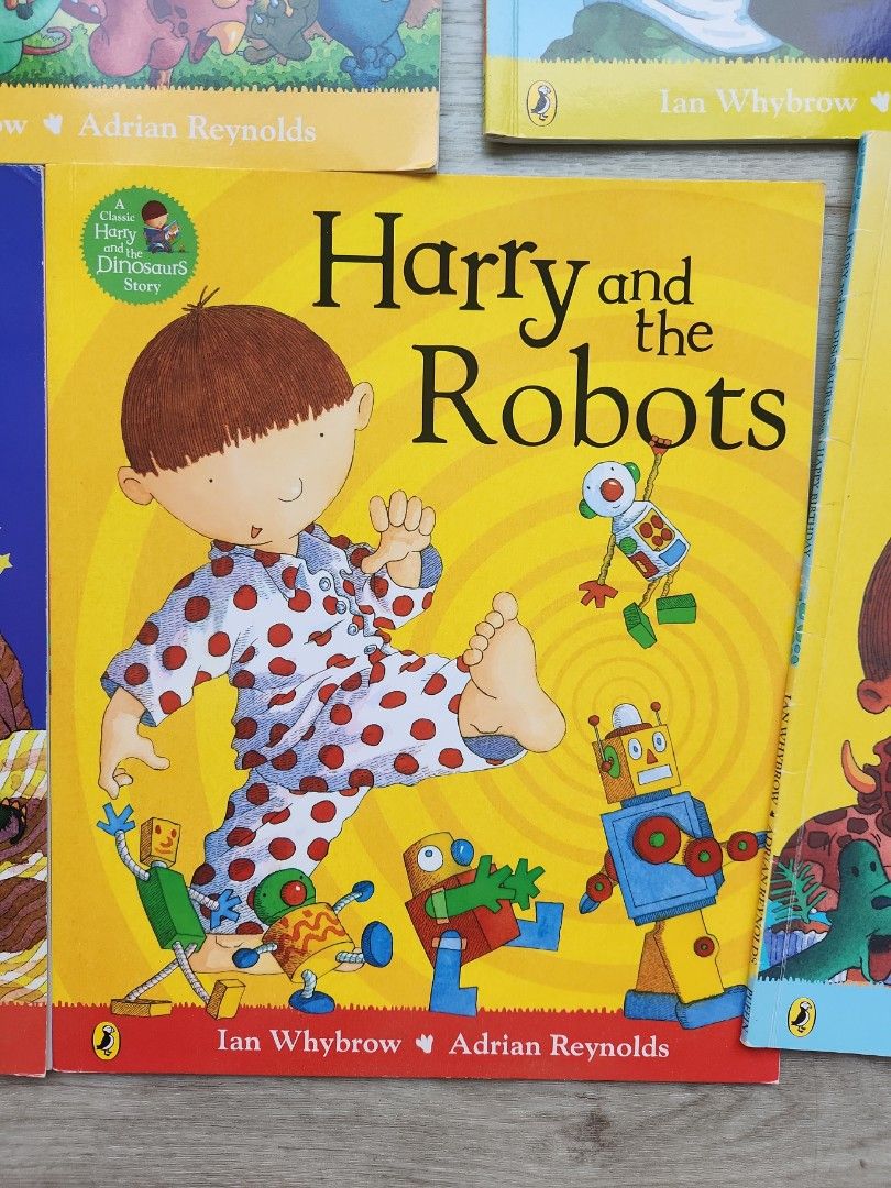 Harry and the Dinosaurs, by Ian Whybrow & Adrian Reynolds, Hobbies ...