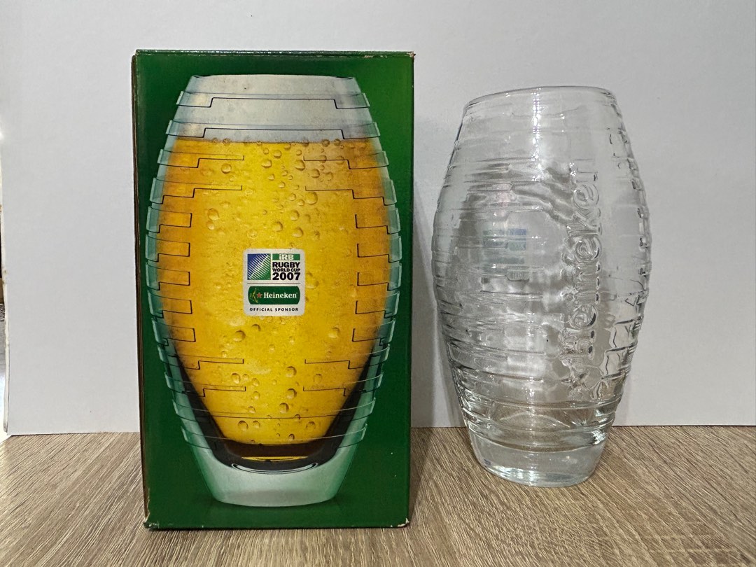Heineken Rugby World Cup Glass, Furniture & Home Living, Kitchenware ...
