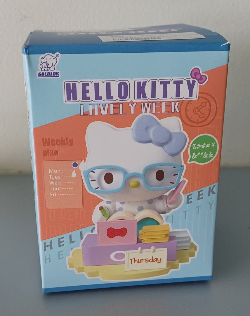 Hello Kitty lovely week Saturday, Hobbies & Toys, Toys & Games on Carousell