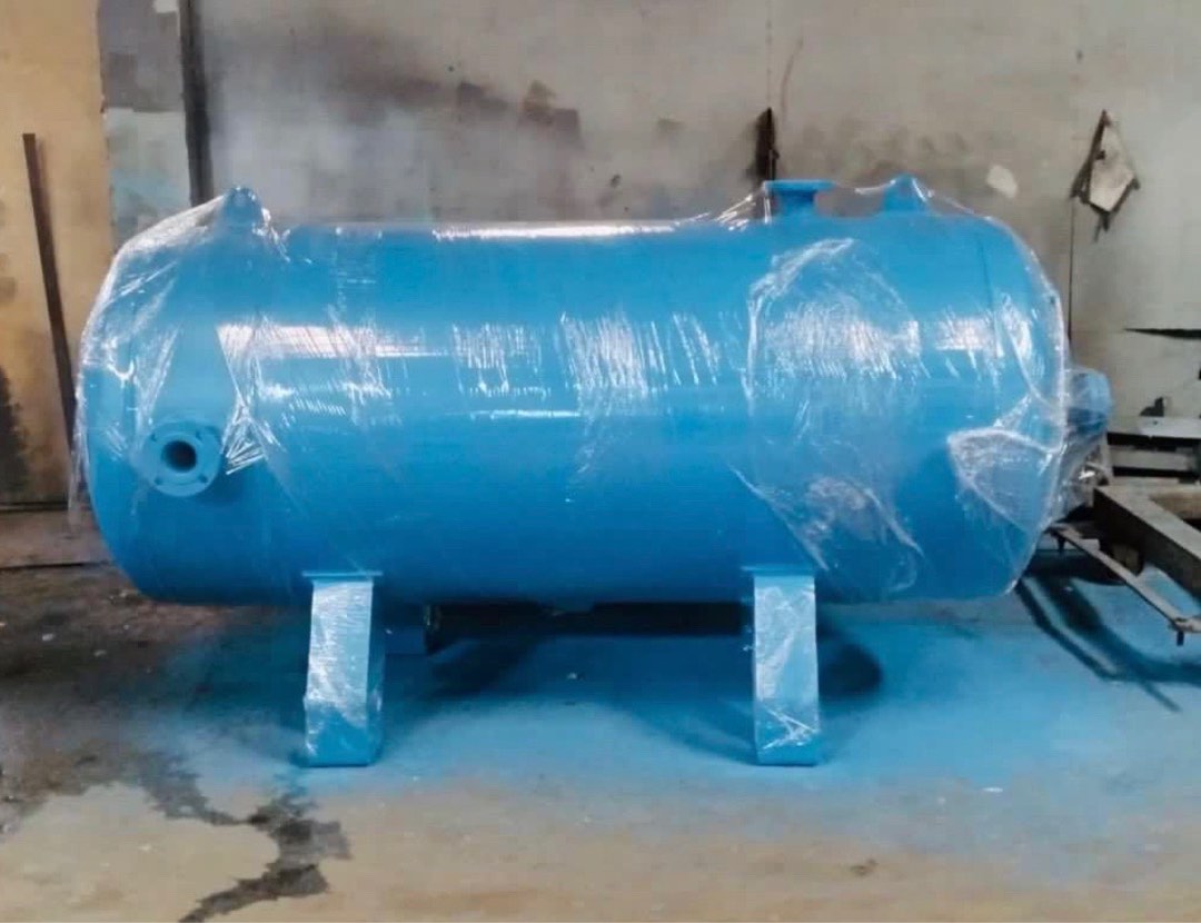 Horizontal Air Receiver Tank 1000 Liters, Commercial & Industrial ...