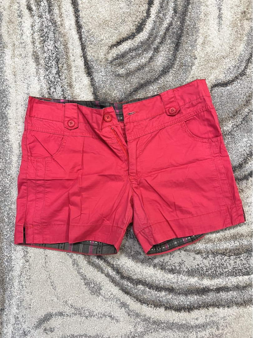 Hot Pink Shorts Womens Fashion Bottoms Shorts On Carousell