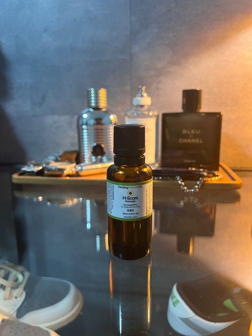 (Best Seller) H-Scars Hameopathic Formula Oil 33ml (for acne, pimple ...