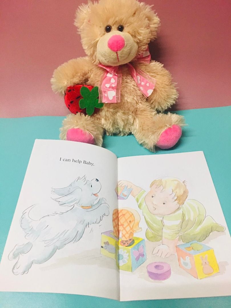 Hug & Luv Plush Toy with Flash Cards, Vegetable Puzzles and Book Bundle ...