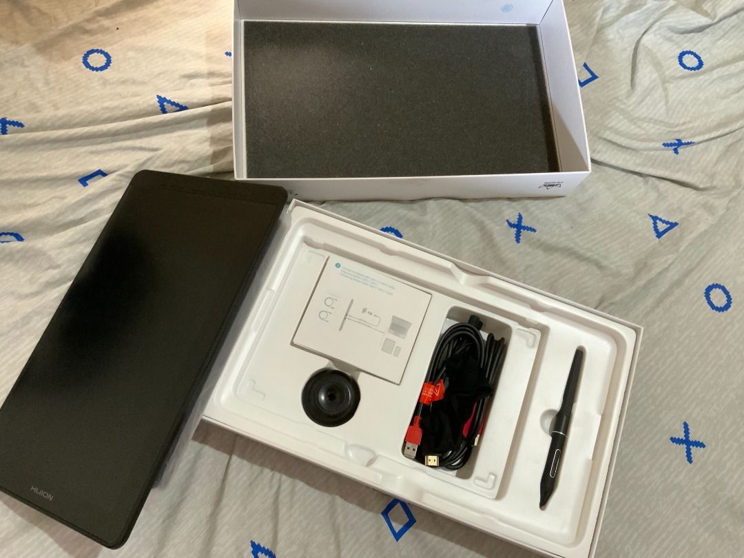 Huion Kamvas 13 (GS1331) COSMO BLACK with Stand, Android Support ...