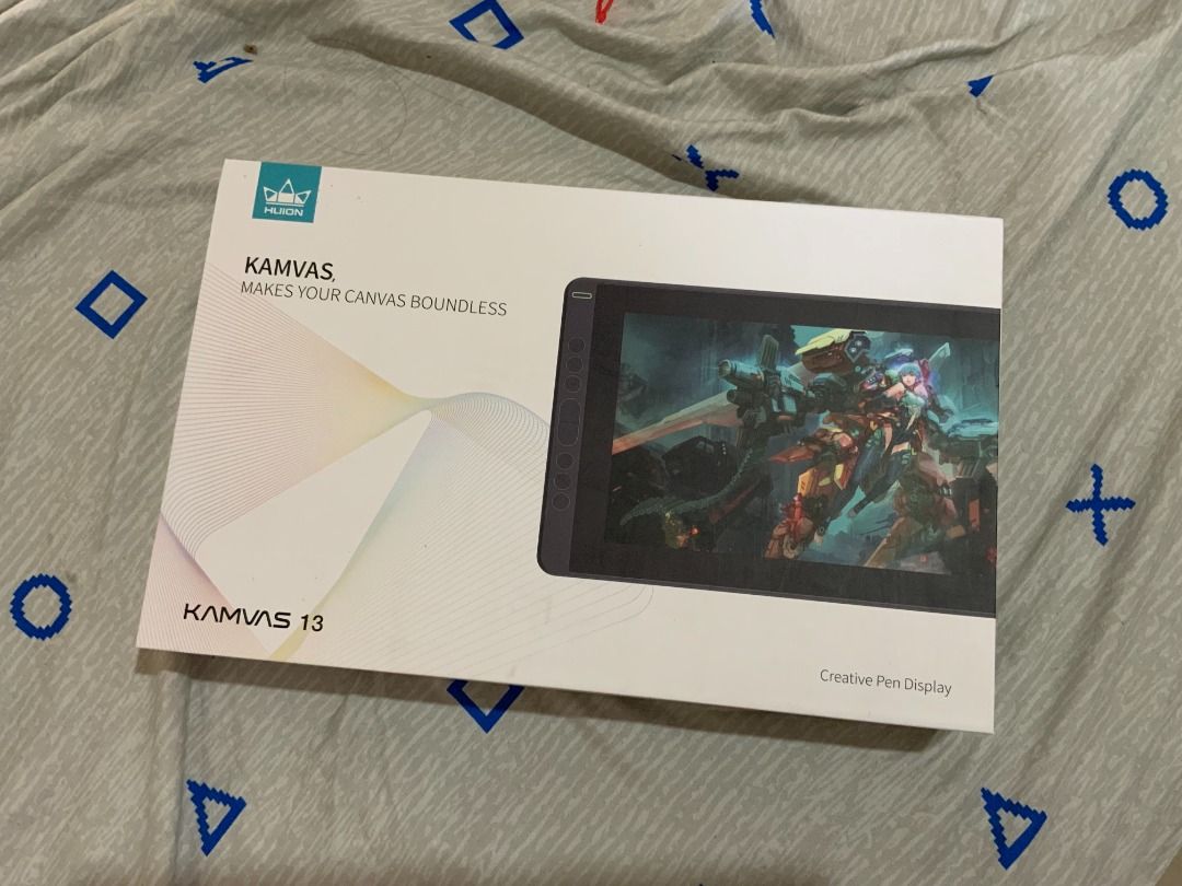 Huion Kamvas 13 (GS1331) COSMO BLACK with Stand, Android Support Graphics Drawing Tablet Monitor ...