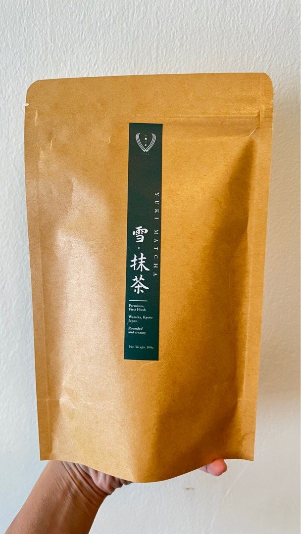 Hvala Yuki Matcha Tea Powder 100g, Food & Drinks, Other Food & Drinks ...