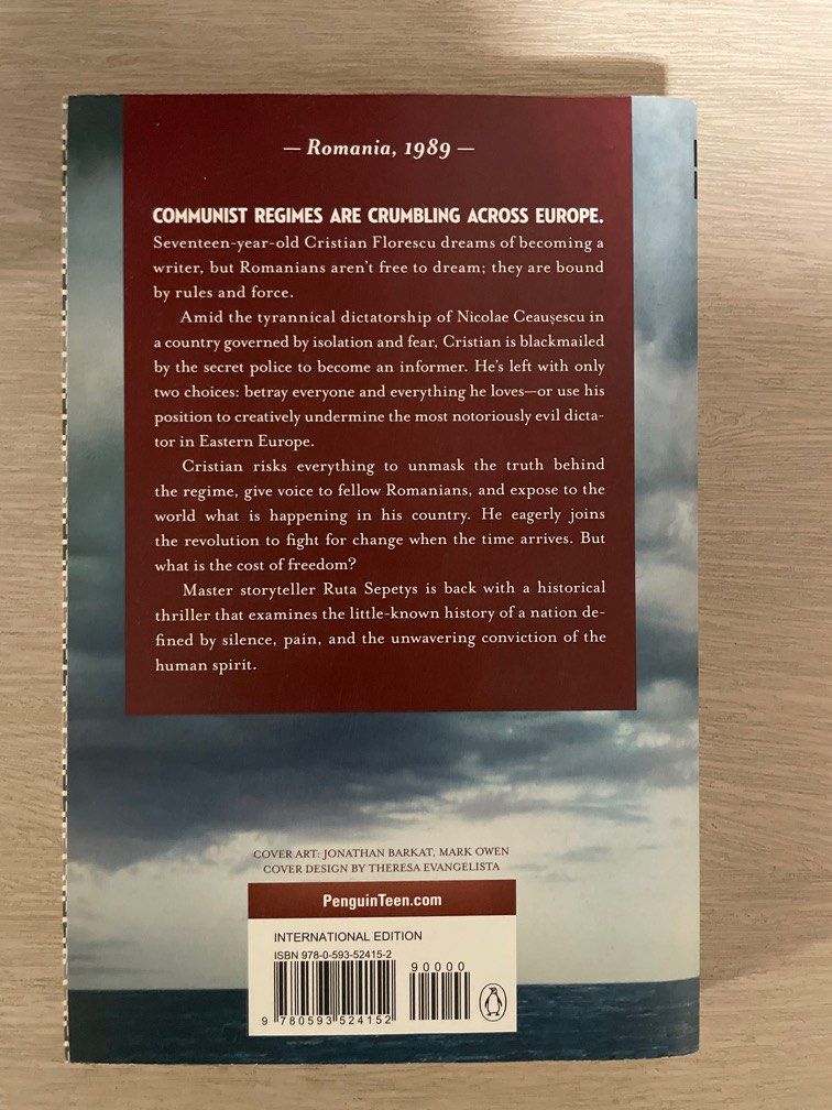 I Must Betray You - Ruta Sepetys #BookTok Novel Inggris, Buku & Alat ...