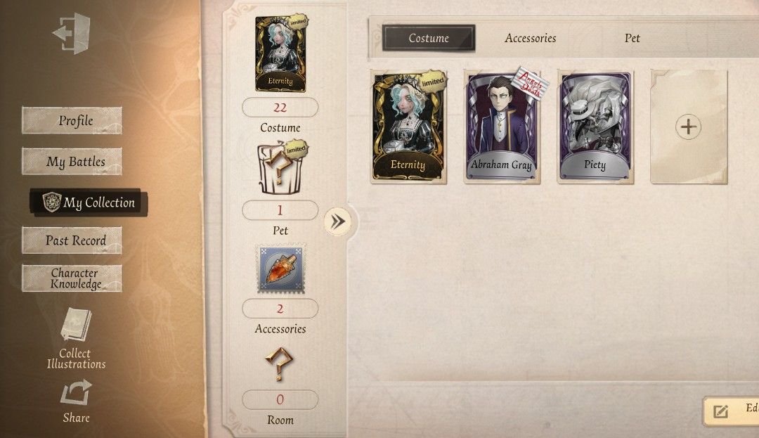 Identity V acc Alice Limited S skin, Video Gaming, Gaming Accessories ...