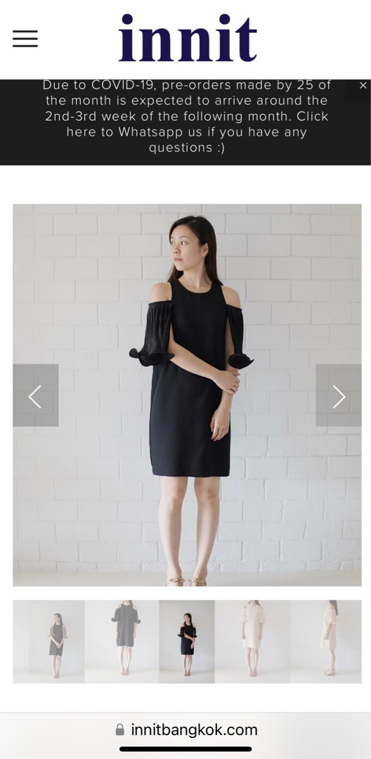 innit A-dress, Women's Fashion, Dresses & Sets, Dresses on Carousell