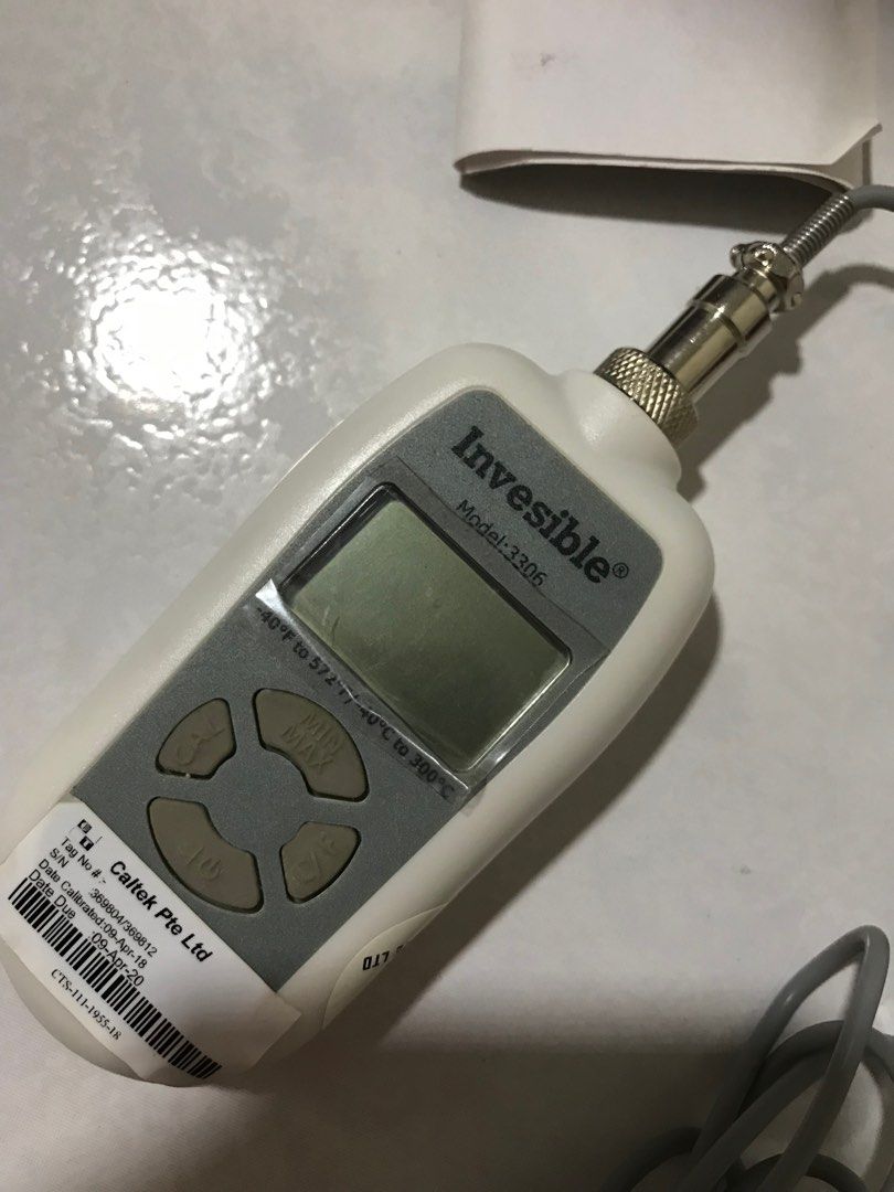 Invesible handheld thermometer, with 200mm probe, Everything Else on ...