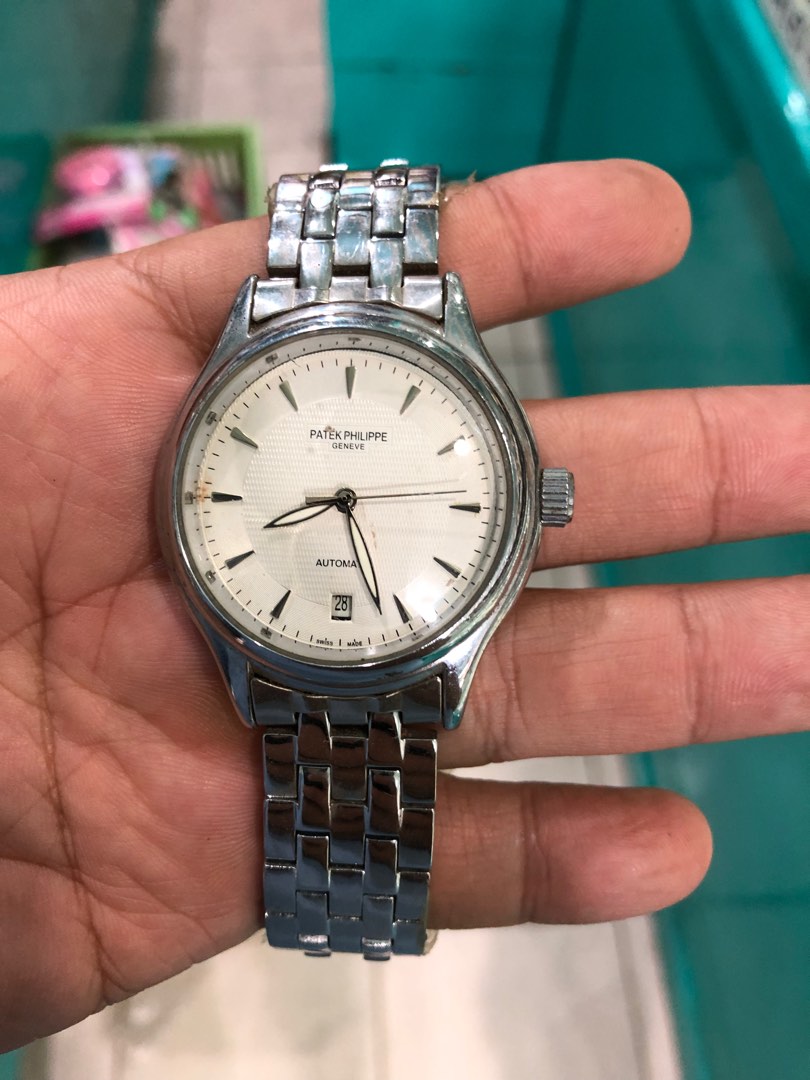 Jam pria patek philipe automatic vintage jam klasik pria, Fesyen Pria ...